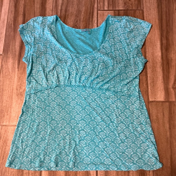 fresh produce | Tops | Fresh Produce Turquoise Blue Scoop Neck Empire ...